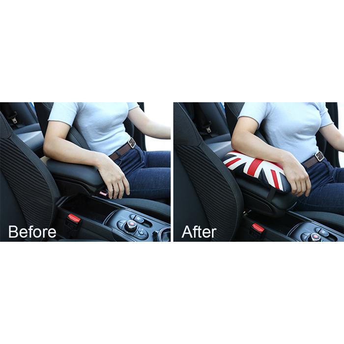 BMW MINI ミニ アームレスト クッション PUレザー製 ユニオンジャック ブラックユニオンジャック チェッカーフラッグ アクセサリー カスタム パーツ : bt-mini-064 ...
