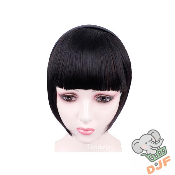カチューシャ付 前髪ウィッグ エクステ 三つ編みカチューシャ ヘアバング シースルーバング ぱっつん前髪 ウイッグ エクステンション 付け毛 つけ毛 MG 004 : イーリス - 通販 ...