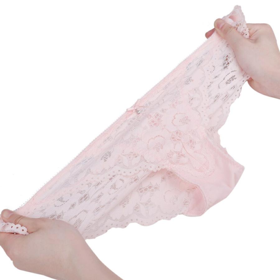ショーツ レディース かわいい 下着 ブラック レース ジャストウエスト 花柄レース ランジェリー :cuuw015:BeHe(ベーエ ...