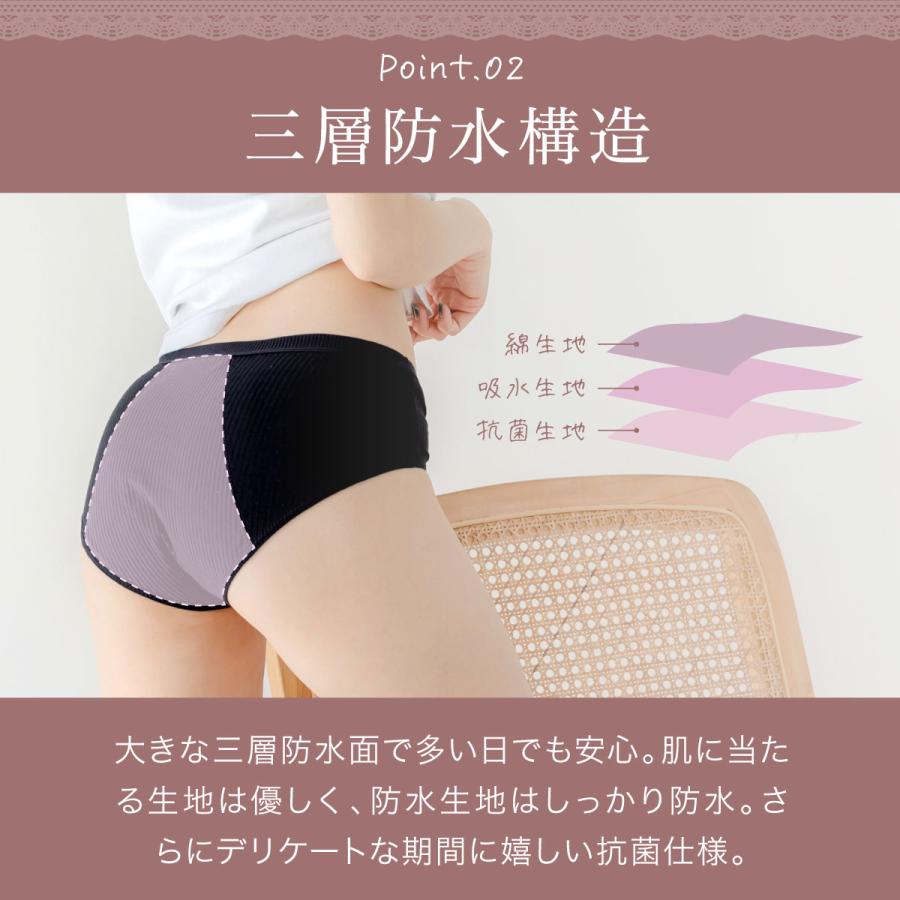 BeHe 【3枚セット】 サニタリーショーツ ポケット付き 吸水 夜用 ヒップアップ シームレス 大きいサイズ 無地 女の子 インナーショーツ すっぽり 楽 : BeHe(ベーエ)Yahoo ...