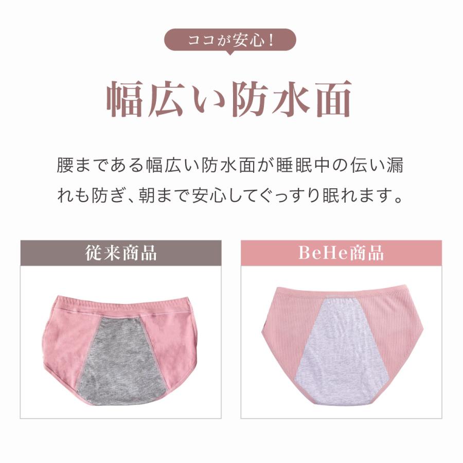 BeHe 【3枚セット】 サニタリーショーツ ポケット付き 吸水 夜用 ヒップアップ シームレス 大きいサイズ 無地 女の子 インナーショーツ すっぽり 楽 : BeHe(ベーエ)Yahoo ...