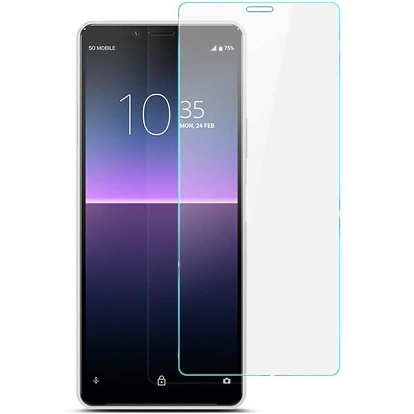 Xperia 10 II エクスペリア SO-41A SOV43 フィルム ガラス 強化ガラスフィルム 液晶保護 旭硝子製 飛散防止 硬度9H ...
