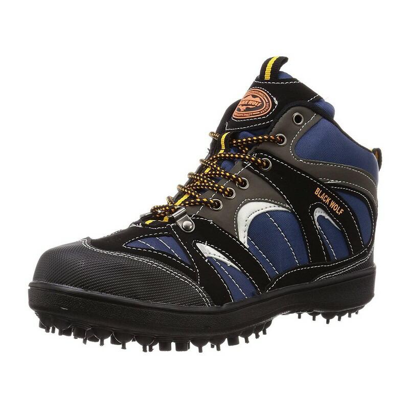 ブラックウルフ 安全SK KMP−9609 NAVY 25．0cm ワークサポート 安全用品 長靴 レインシューズ : ベイシア ヤフーショップ - 通販 - Yahoo!ショッピング