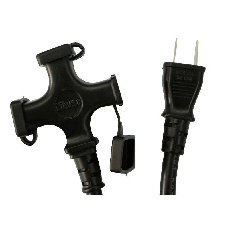 KOWA ソフトタイプ延長コード10m KM05−10 クロ 電動工具 電工ドラム コード 延長コード 10M : 4580138480050 ...