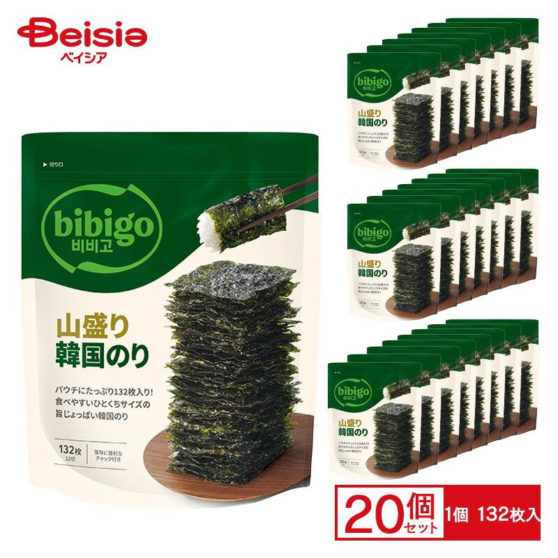 CJ FOODS 山盛り韓国のり 12切*132枚×20 : ベイシア ヤフーショップ - 通販 - Yahoo!ショッピング