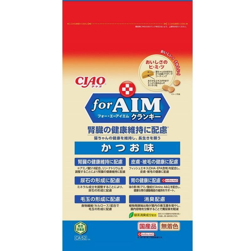 いなばペットフード CIAO for AIM クランキー かつお味 140g×4袋 ペット : ベイシア ヤフーショップ - 通販 - Yahoo!ショッピング