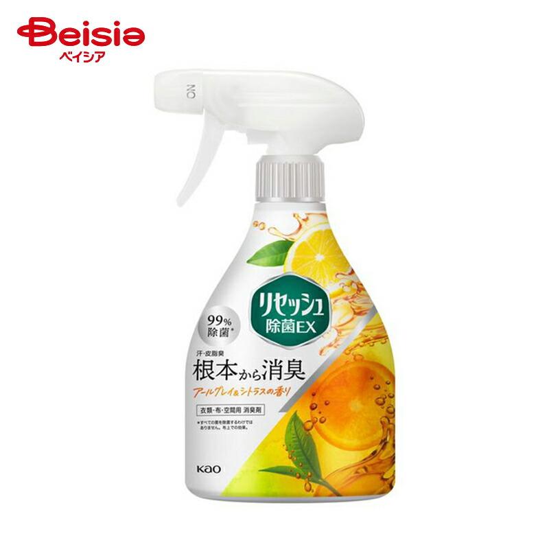 リセッシュ除菌EX アールグレイ＆シトラス 本体 370ml : ベイシア ヤフーショップ - 通販 - Yahoo!ショッピング