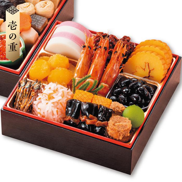 宅配 おせち カネハツ食品 初梅 二段重 813-55 :4901482078241:ベイシア ヤフーショップ - 通販 - Yahoo!ショッピング