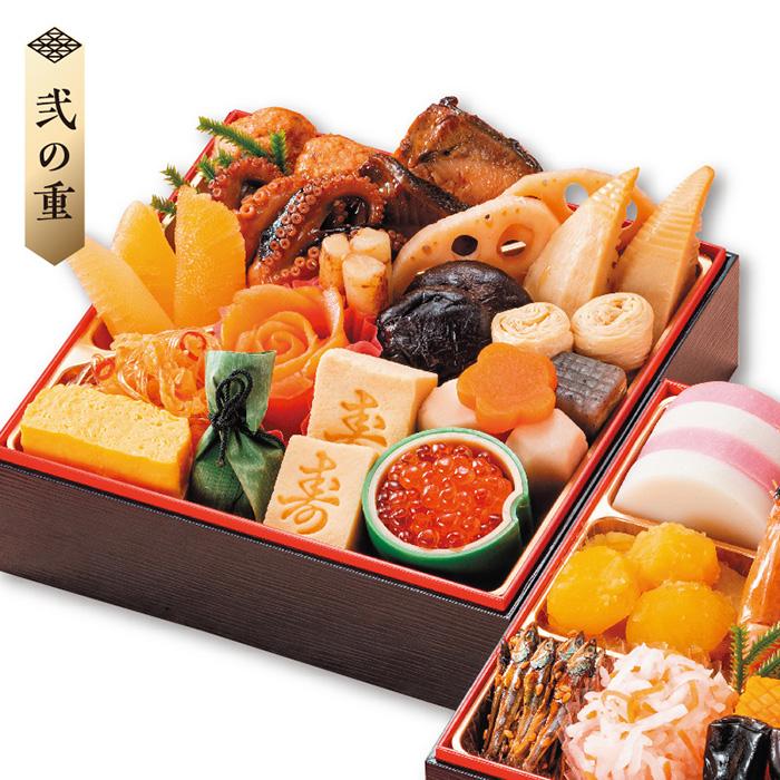 宅配 おせち カネハツ食品 初梅 二段重 813-55 :4901482078241:ベイシア ヤフーショップ - 通販 - Yahoo!ショッピング