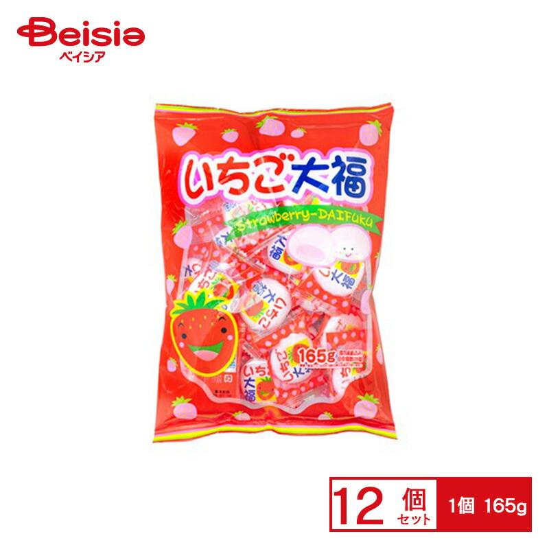 やおきん いちご大福 165g×12個 : ベイシア ヤフーショップ - 通販 - Yahoo!ショッピング