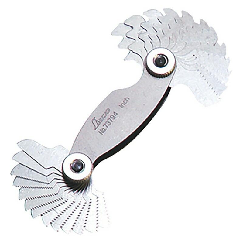 シンワ（工具） シンワ ピッチゲージA−2 26P 73794 インチヨウ 大工道具 測定具 精密測定工具 : ベイシア ヤフーショップ - 通販 - Yahoo!ショッピング