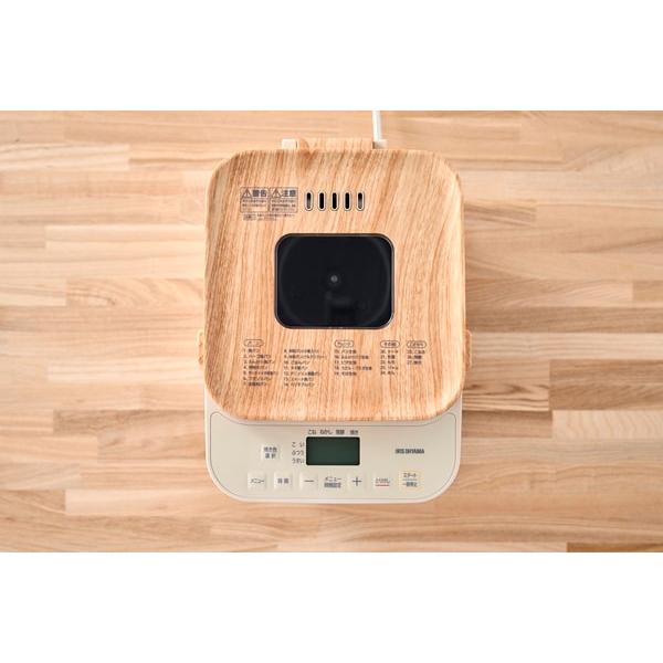 アイリスオーヤマ コンパクトホームベーカリー サンドベージュ IBM-010-C | パンメーカー 製パン ホームベーカリー 家庭用食パン 1斤 自動 予約機能 イースト ド : ベイシア ...