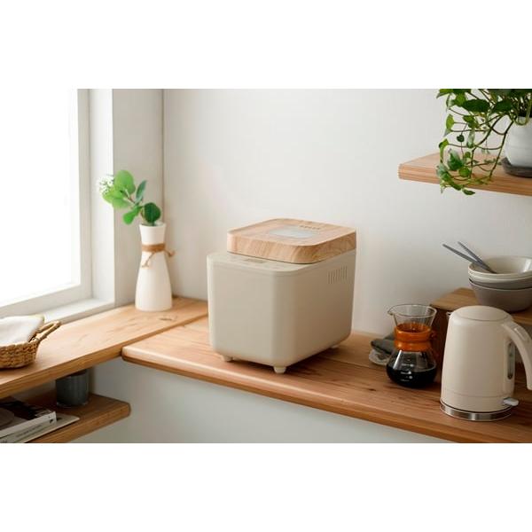 アイリスオーヤマ コンパクトホームベーカリー サンドベージュ IBM-010-C | パンメーカー 製パン ホームベーカリー 家庭用食パン 1斤 自動 予約機能 イースト ド : ベイシア ...