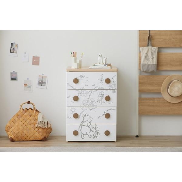 アイリスオーヤマ キャラクターチェスト NHG-W554 プー | チェスト ディズニー プーさん 収納 クローゼット おもちゃ箱 クローゼット収納 大人かわいい キャラク : ベイシア ...