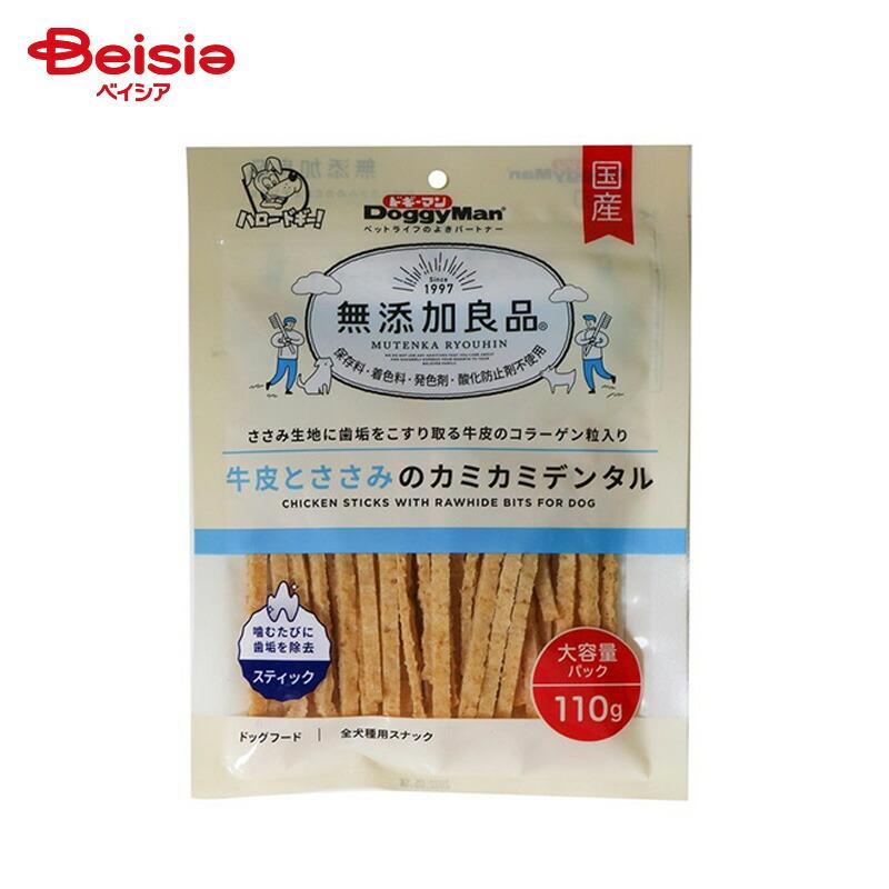 ドギーマンハヤシ ドギーマン 無添加良品 牛皮とささみのカミカミデンタル 110g×12個 ペット : ベイシア ヤフーショップ - 通販 - Yahoo!ショッピング