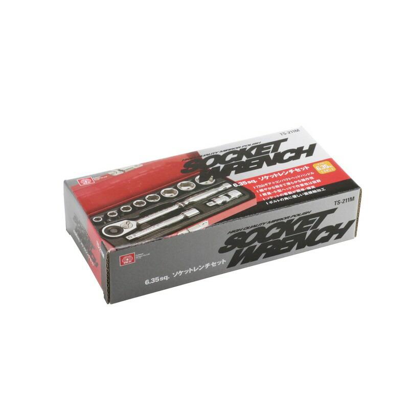 SK11 1／4ソケットレンチセット TS−211M 11PCS 作業工具 ソケット ソケットレンチセット : ベイシア ヤフーショップ - 通販 - Yahoo!ショッピング