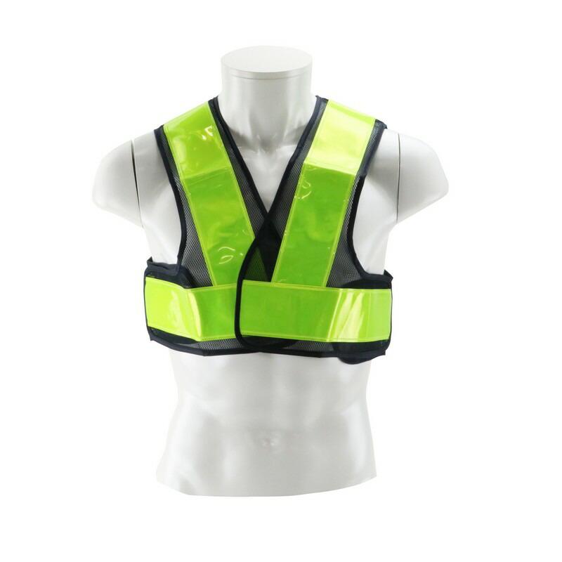 SK11 反射ベストショート SK−SB−N−ViY ワークサポート サポート用品 安全ベスト : ベイシア ヤフーショップ - 通販 - Yahoo!ショッピング