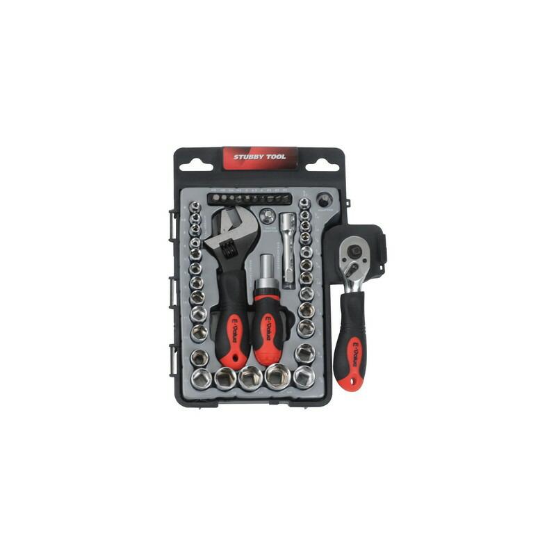 E-Value E−Value スタビーツールセット ETS−43 作業工具 工具セット : ベイシア ヤフーショップ - 通販 - Yahoo!ショッピング