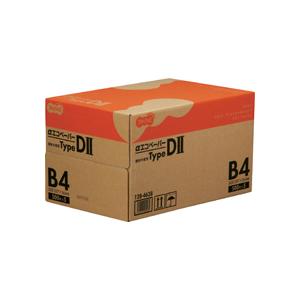 TANOSEE αエコペーパー タイプDII B4 1箱 2500枚 サービス