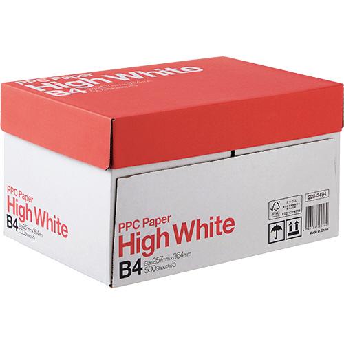 PPC PAPER High White B4 1箱（2500枚：500枚×5冊） : Bサプライズ - 通販 - Yahoo!ショッピング