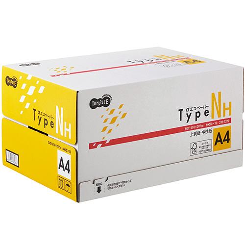 TANOSEE αエコペーパー タイプNH A4 1箱（5000枚：500枚×10冊） : Bサプライズ - 通販 - Yahoo!ショッピング