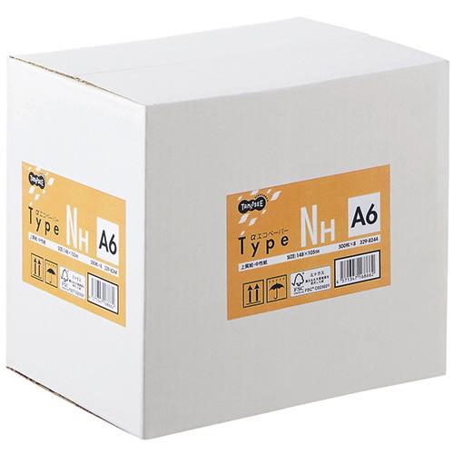 TANOSEE αエコペーパー タイプNH A6 1箱（4000枚：500枚×8冊） : Bサプライズ - 通販 - Yahoo!ショッピング