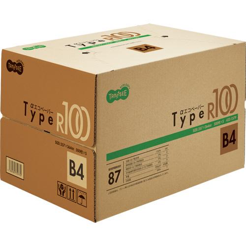 TANOSEE αエコペーパー タイプR100 B4 1箱（2500枚：500枚×5冊） : Bサプライズ - 通販 - Yahoo!ショッピング