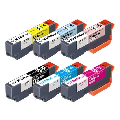 プレジールPlaisirPLE-E80L-6P汎用インク : Bサプライズ - 通販 - Yahoo!ショッピング