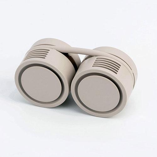 DANSOON Neck Band Fan Rolling ポータブル扇風機 ライトベージュ DSN23089BG : Bサプライズ - 通販 ...