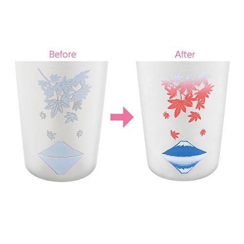 よこやま 燕熟の技 感温ステンレスタンブラー420ml 2P 紅葉に富士 EJK-900 : Bサプライズ - 通販 - Yahoo!ショッピング