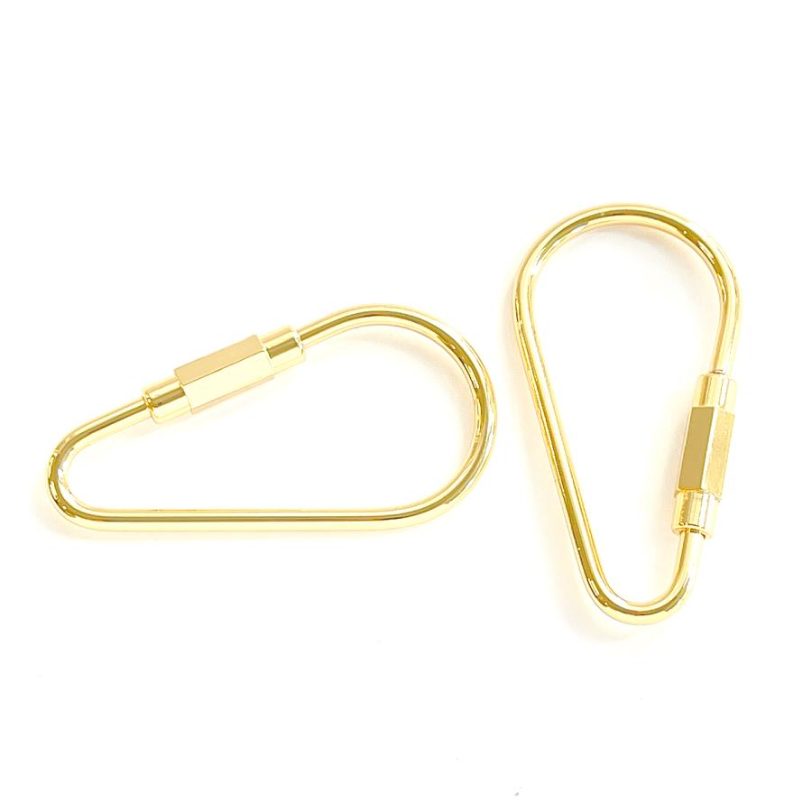 受注品16KGP【4個入り】ess61 回して使える！大ぶり留め金具 31*60mm ゴールド留め金具 : DIY-BEJEWEL - 通販 - Yahoo!ショッピング