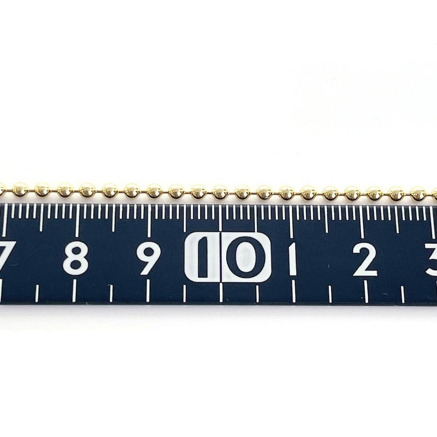 ucg47【2M】約2.3mm ボールチェーン 16KGP ゴールド 切り売り 真鍮チェーン :ucg47-GD:DIY-BEJEWEL - 通販 - Yahoo!ショッピング