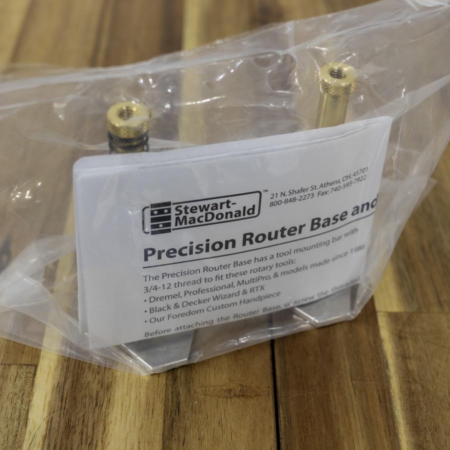 StewMac Precision Router Base プレシジョン ルーターベース ドレメル4000などに ルーターアタッチメント 未 ...