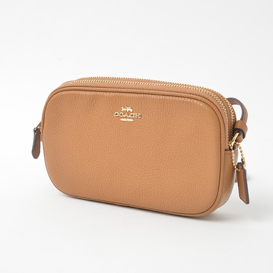 コーチ COACH レディース JES ダブルジップ レザークロスボディバッグ カメラ バッグ JES CROSSBODY 39856 : ...