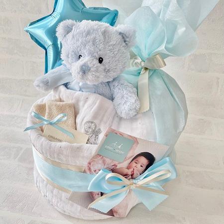 aden+anais エイデンアンドアネイ ドリームブランケット付き お昼寝テディおむつケーキ 男の子 :201:LA BELLE EQUIPE baby ヤフー店 - 通販 - Yahoo ...