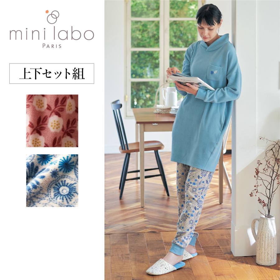 ベルメゾン（BELLE MAISON） mini labo ミニラボ 肌側綿フリースチュニックパジャマ S M LL L 3L : ベルメゾン Yahoo!ショッピング店 - 通販 ...