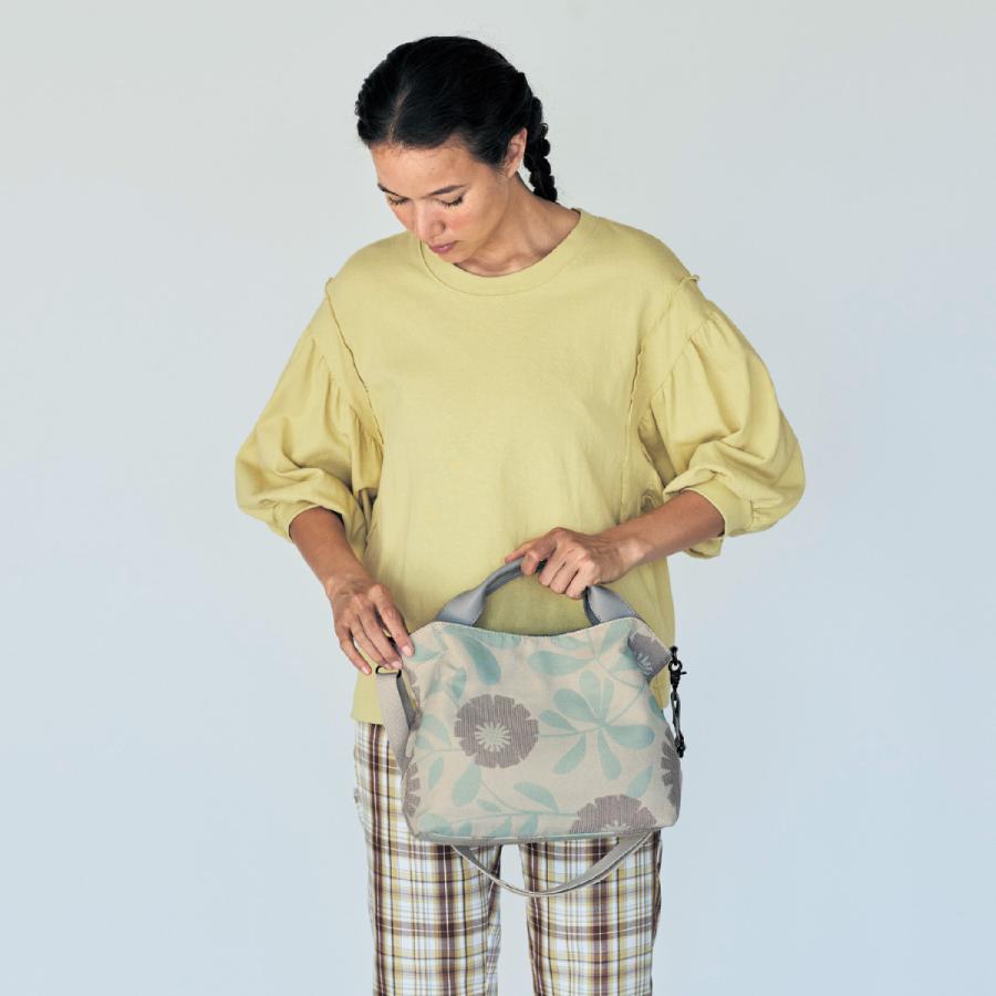 イナーが バッグ 手提げ バッグ ベルメゾン PayPayモール店 - 通販 - PayPayモール mini labo ミニラボ ジャカード 2WAY ショルダーバッグ はもちろん