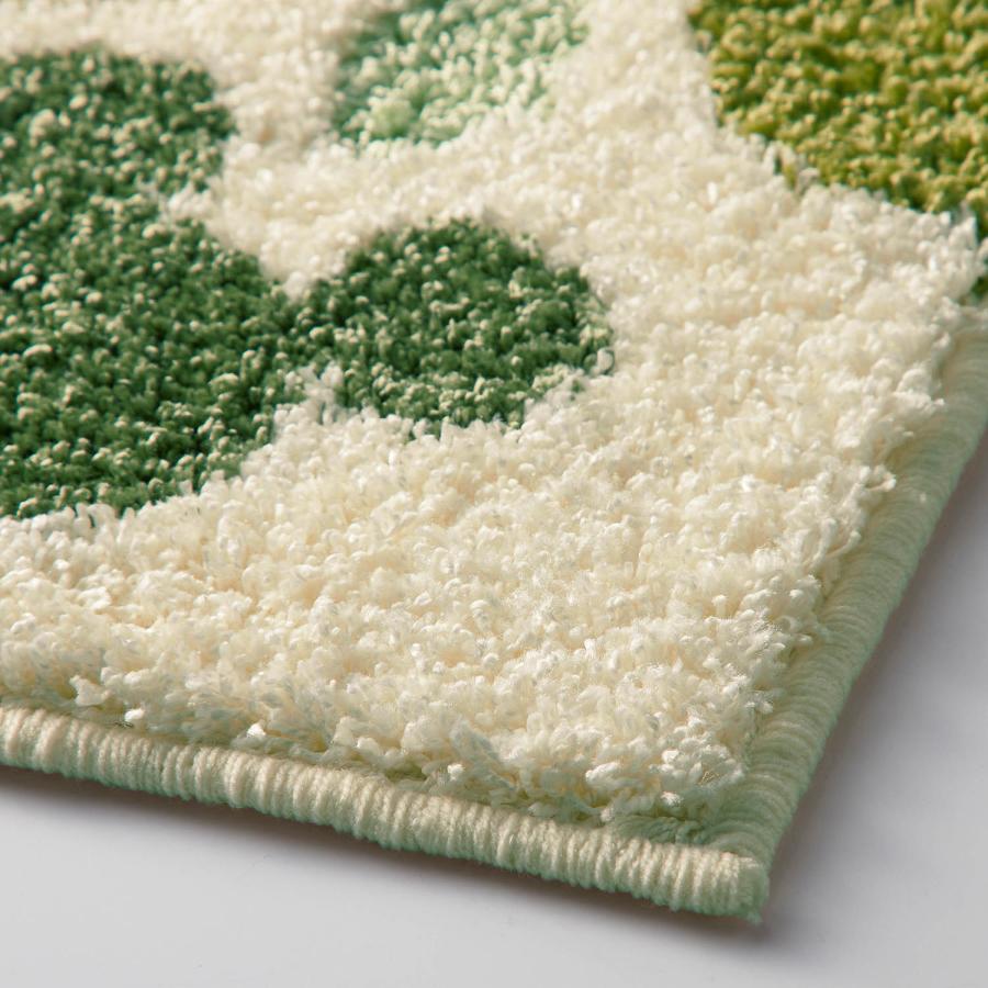 玄関マット マット ラグ カーペット エリアラグ エリアマット 敷物 ファブリック リーフ柄 Disney ディズニー キャラクター 玄関 約 ...