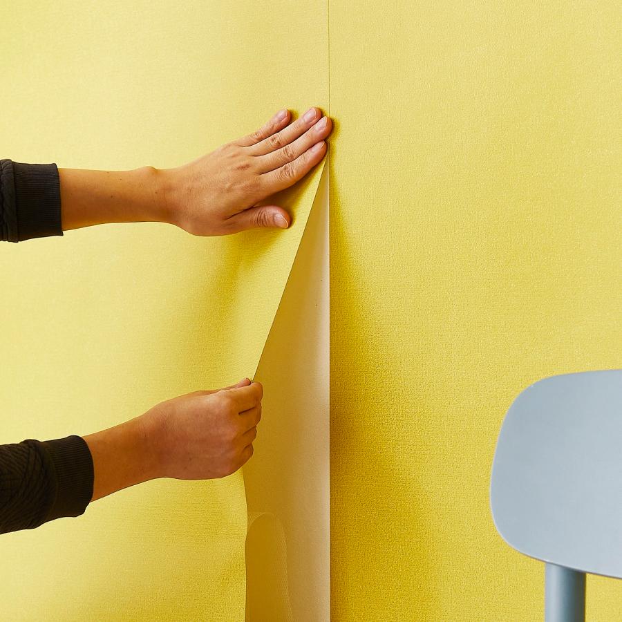 アクセントクロスにおすすめのマットな質感壁紙シート＜90×250cm＞ : ベルメゾン Yahoo!ショッピング店 - 通販 - Yahoo!ショッピング