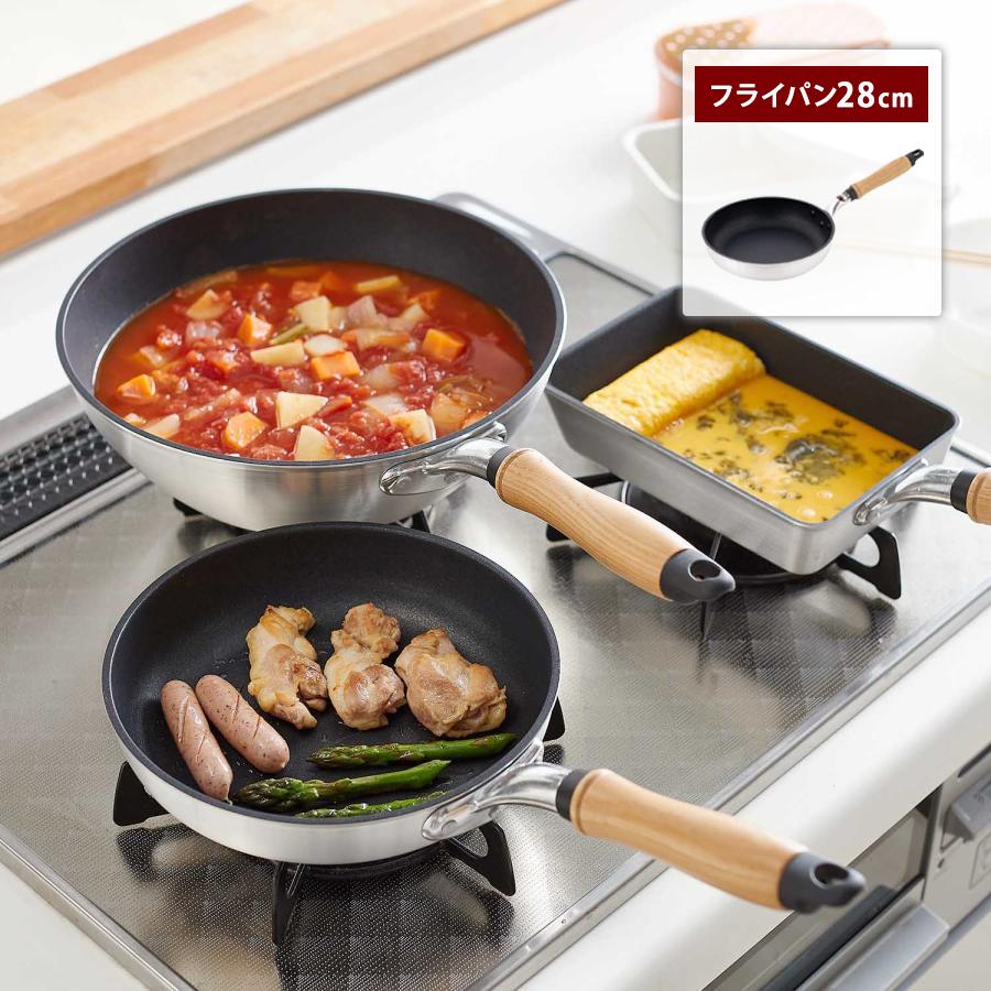 テフロン プラチナキャストガス火フライパン フライパン28cm : ベルメゾン Yahoo!ショッピング店 - 通販 - Yahoo!ショッピング