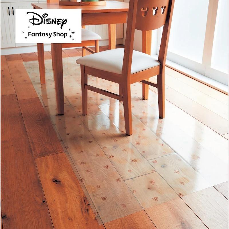 Disney（ディズニー） ラグマット ラグ マット 拭ける ダイニングラグ シンプル キャラクター 透明 ダイニング おしゃれ 新生活 約90×250cm : ベルメゾン Yahoo ...