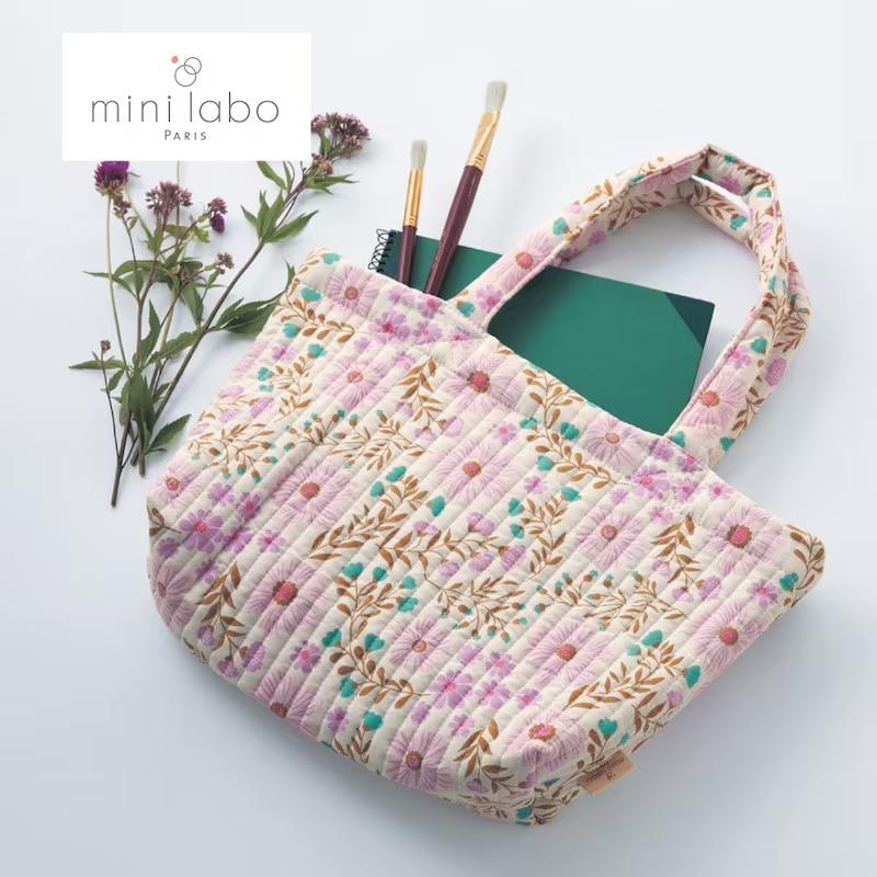 ベルメゾン ハンドバッグ レディース バッグ レディースハンドバッグ レディースバッグ 小ぶり 洗える キルトバッグ かばん 持ちやすい 柄 ミニラボ minilabo おしゃれ ...