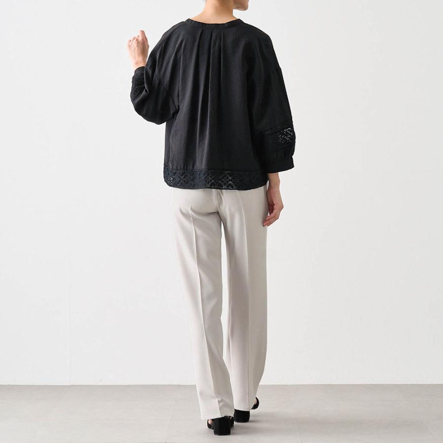 スタイルノート ブラウス パンツ セット レディース 上下セット レディーストップス レディースボトムス きれいめ シンプル パンツスタイル ...