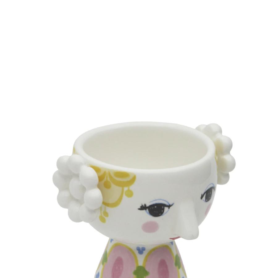 ビヨン・ヴィンブラッド エヴァ ティーライトホルダー（イエロー/ラベンダー）2個セット H5.5cm 56556 北欧 かわいい インテリア ...