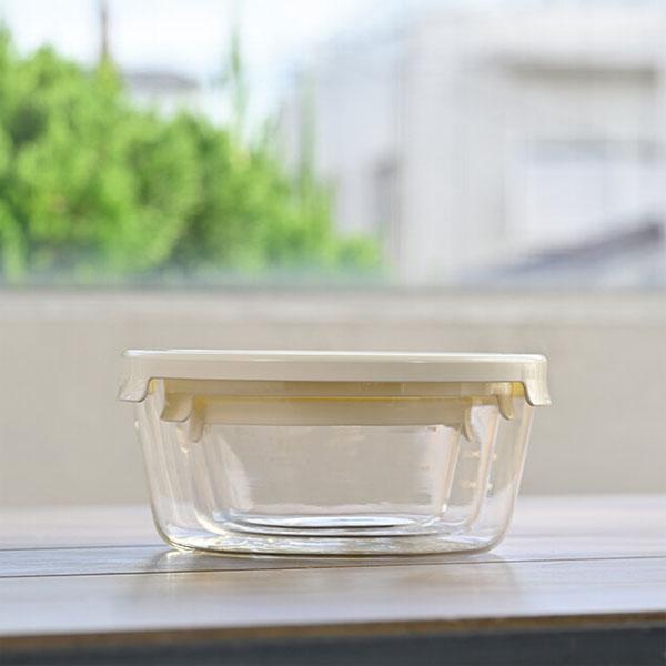 HARIO ハリオ 耐熱ガラス製保存容器 丸 3個セット オフホワイト MST-3018-OW / 耐熱ガラス 熱湯 電子レンジ用 食器器 冷蔵庫保存 : ベルセーブ - 通販 - Yahoo ...