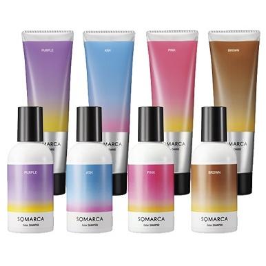 SOMARCA ホーユー ソマルカ カラーシャンプー 150ml カラーチャージ 130g 2点セット 選べる5色 ＆ : ベレッツァコスメティコ - 通販 - Yahoo!ショッピング