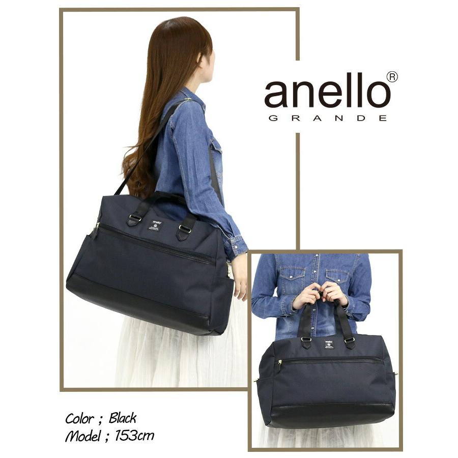 anello GRANDE アネログランデ ボストンバッグ メンズ レディース 大容量 2WAY ショルダーバッグ ショルダー バッグ A4 B4 A3 30L 31L 撥水 GHM0514 ...