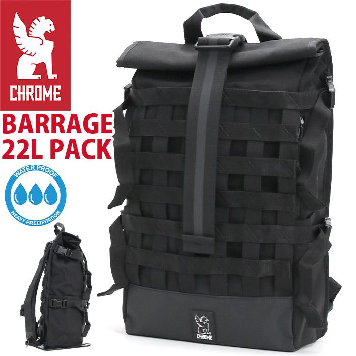 CHROME INDUSTRIES クローム インダストリーズ BARRAGE 22L PACK バラージ バックパック 正規品 メンズ ...