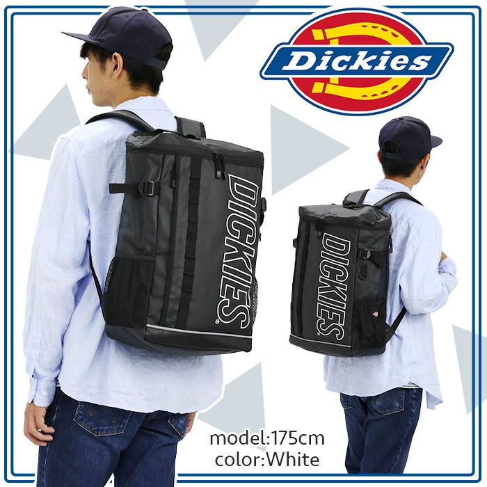 Dickies ディッキーズ リュックサック スクエア ロゴリュック 約30L 撥水 リュック 30L以上 通学リュック A4 B4 タブレット PC収納 パソコン バッグ かばん : バッグ ...