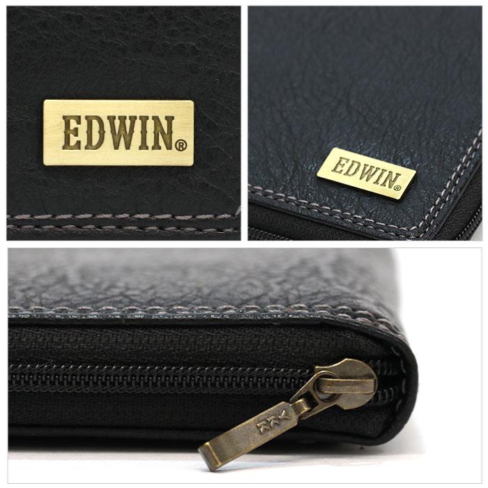 財布 エドウイン メンズ EDWIN 二つ折財布 メタルプレート シボ合皮 二つ折り財布 R-ZIP サイフ カジュアル :edwin-339:バッグ&リュックの通販Bellezza - 通販 ...